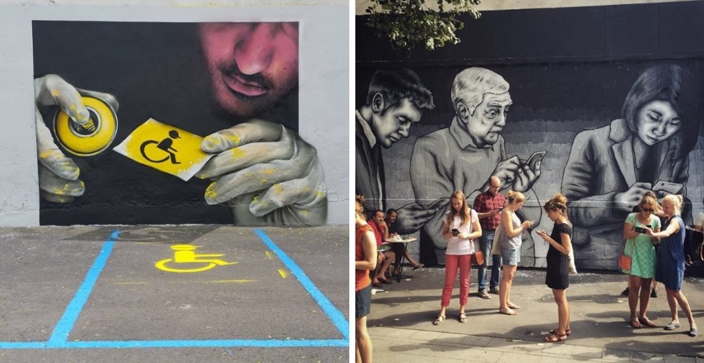 28 exemplos de arte de rua que podem animar qualquer cena urbana